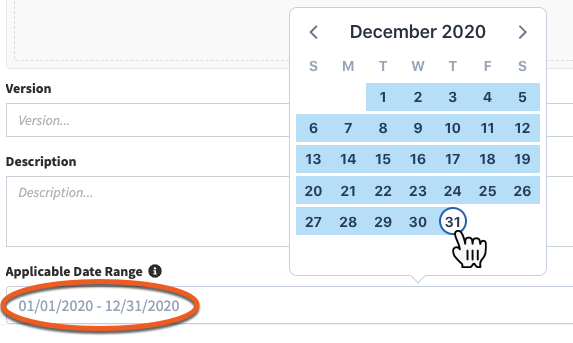 Applicable Date Range Guide – KnowBe4 Knowledge Base