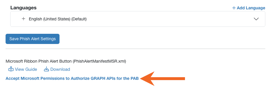 Microsoft Ribbon Phish Alert Button (PAB) Product Manual – Knowledge Base