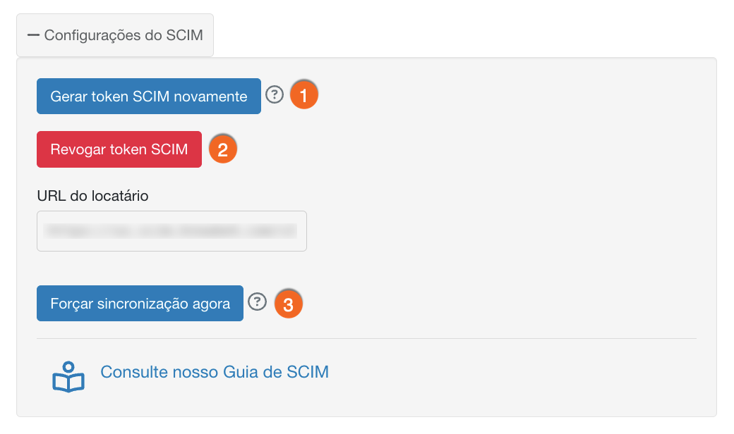 Guia de configuração do SCIM – Base de conhecimento