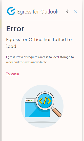 Web Add-In Error - "Prevent requires access to local storage" – KnowBe4 Knowledge Base
