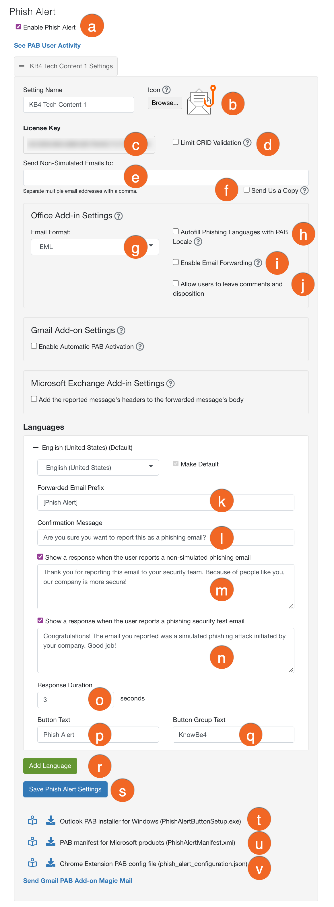 Phish Alert Button (PAB) Product Manual – Knowledge Base